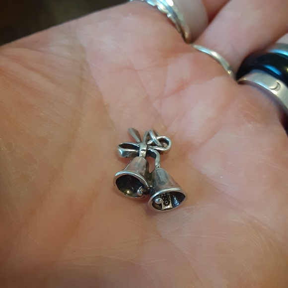 925 Sterling Silver | Jewelry | Vintage Sterling Silver Wedding Bells ...